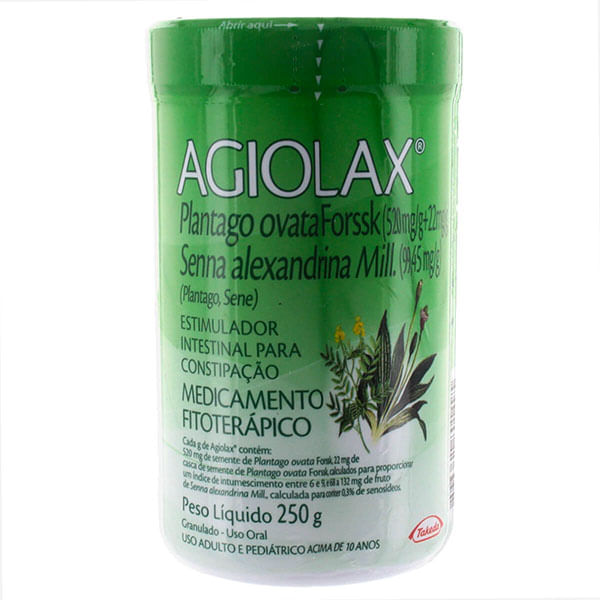 Agiolax Granulado - 250g - Drogaria Rosário