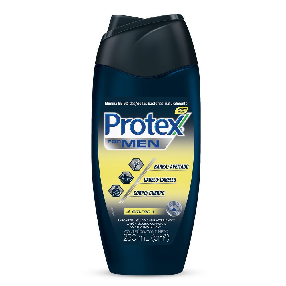 Sabonete Protex Men Tripla Ação 250Ml - Playboy Men Sabonete Protex Men Tripla Ação 250Ml - Playboy Men