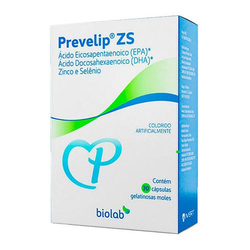 Prevelip Zs 30 Cápsulas