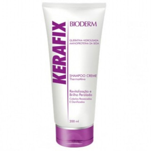 Shampoo Kerafix Bioderm 200ml Reparador para Cabelos Danificados ...