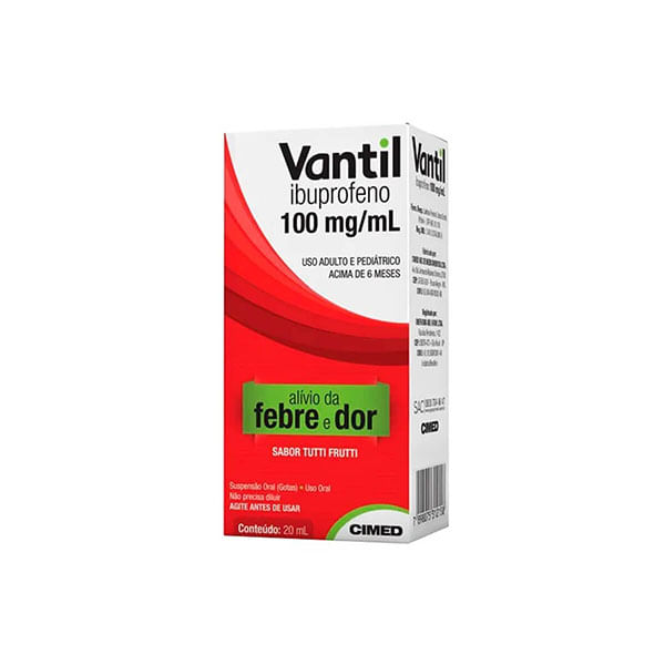 Vantil 100mg/ml Gotas 20ml - Drogarias Tamoio