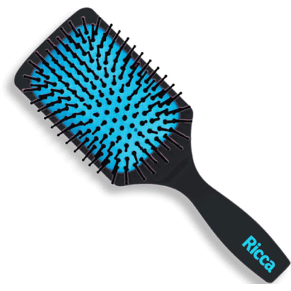 Escova Ricca Style Black Racket - Ricca - Drogaria Rosário