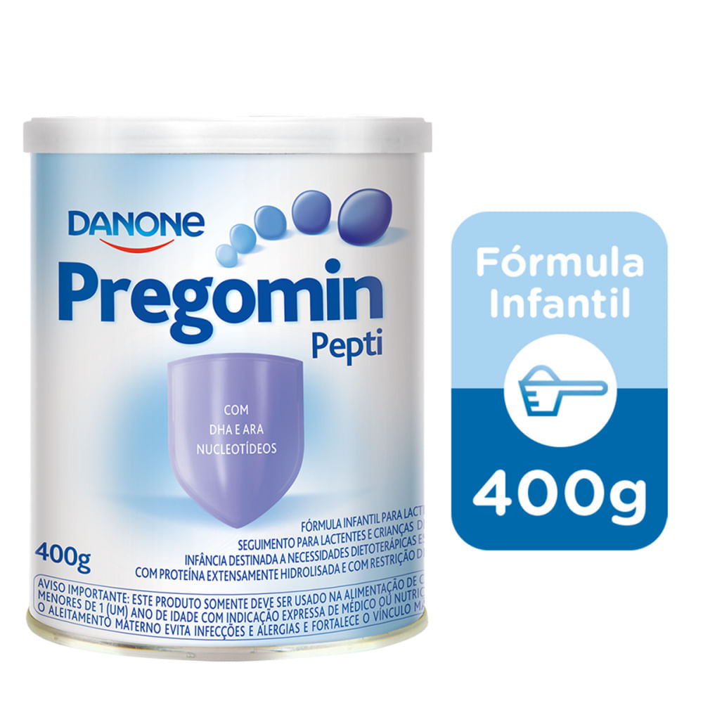 Pregomin Pepti 400g Fórmula Infantil Hipoalergênica com DHA e ARA ...