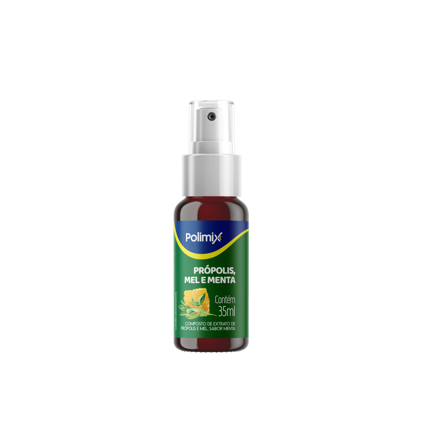 SPRAY DE PRÓPOLIS, MEL E MENTA POLIMIX 30ML - FARMALIFE