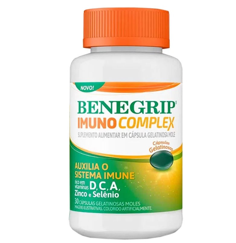 Benegrip Imuno Complex Fr 30 Caps - FARMALIFE