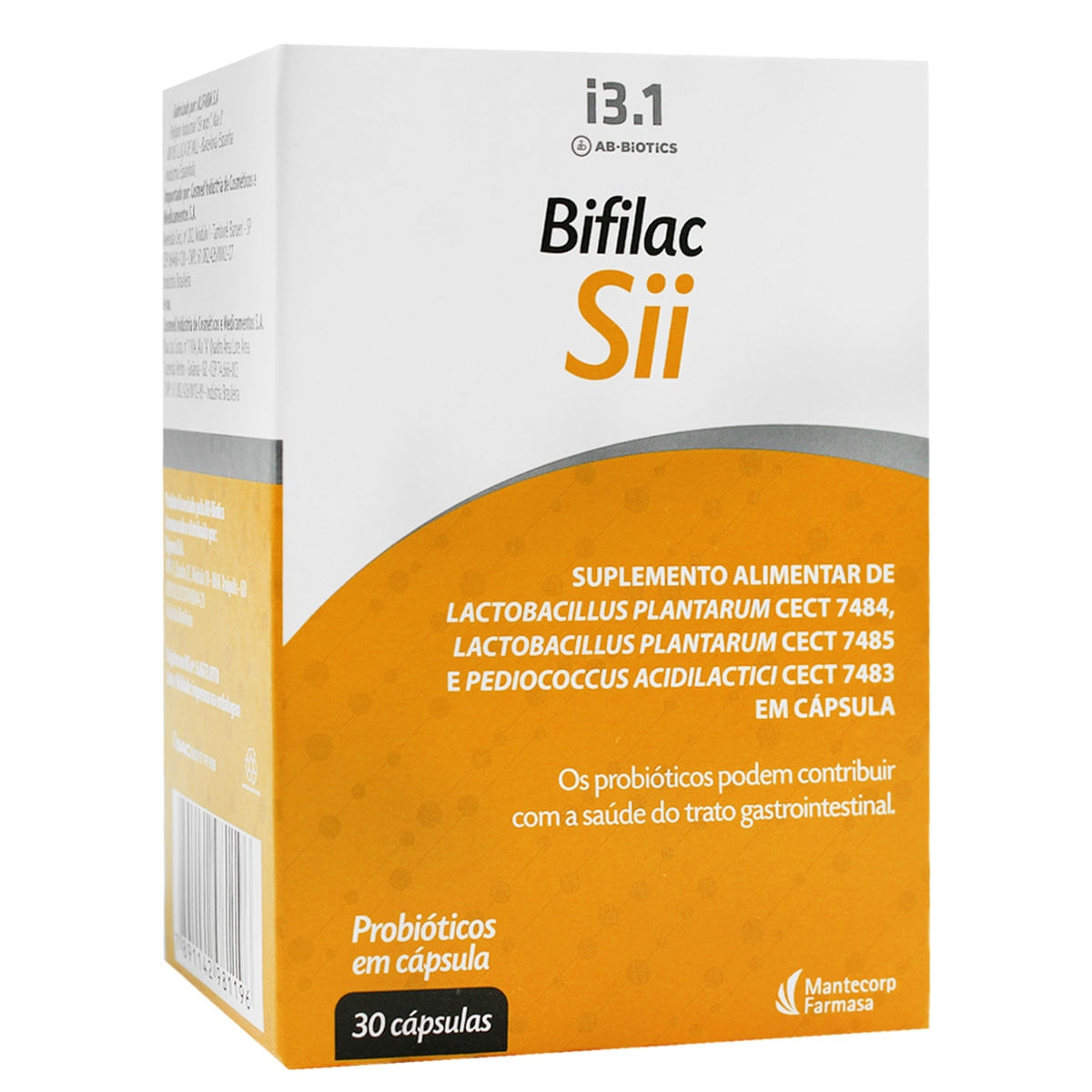Bifilac Sii 30 cápsulas – Probiótico para Síndrome do Intestino ...