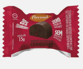Bombom Flormel Cranberry 15g - Drogaria Rosário