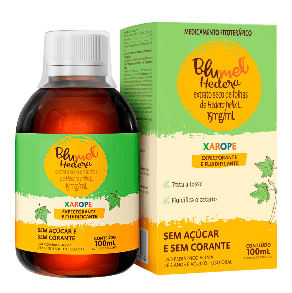 Blumel Hedera 15Mg/Ml Xpe 100Ml - Drogarias Tamoio