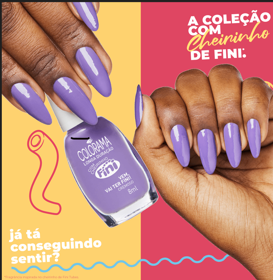 Esmalte cremoso Colorama Coleção Fini - Vem, vai ter fini! - FARMALIFE