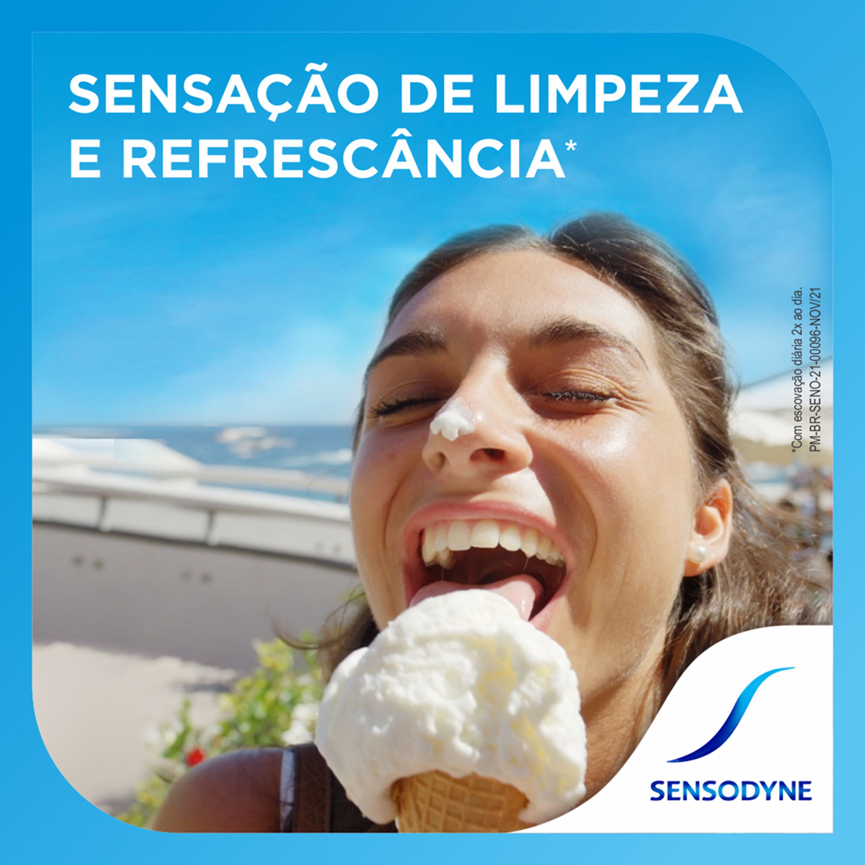 KIT SENSODYNE 2 BRANQ 50G + ENX BUC 250ML - FARMALIFE