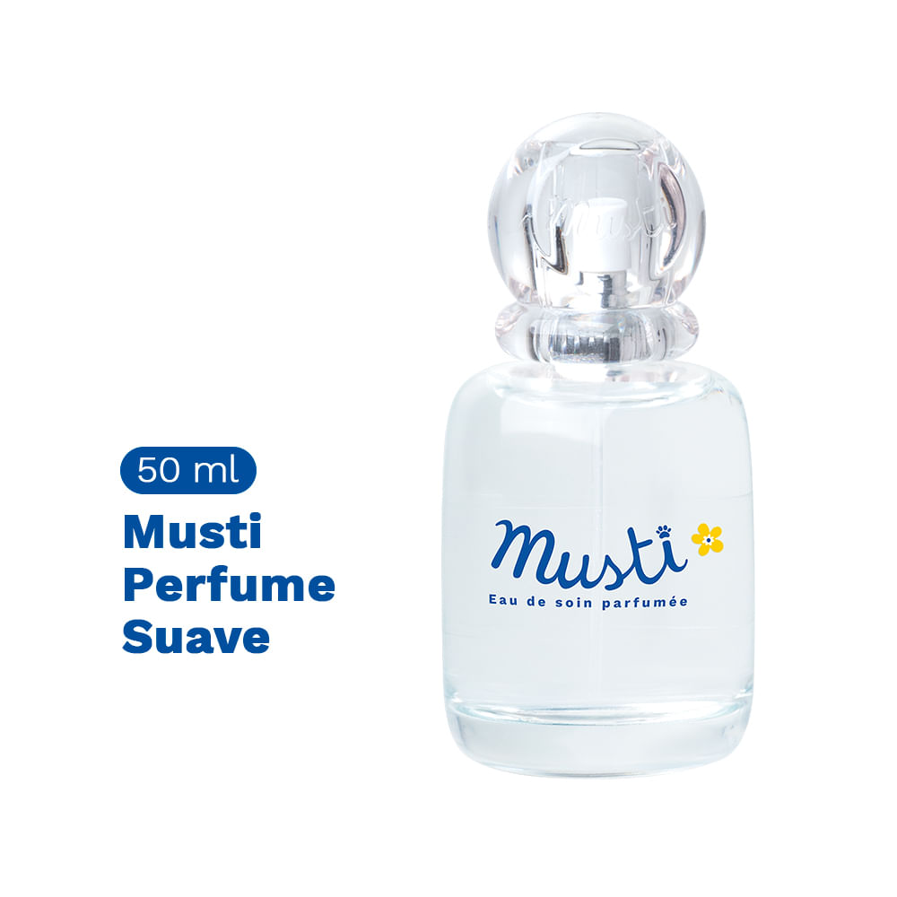 Musti Perfume suave Mustela Bebê Sem Álcool - 50ml - Drogarias Tamoio