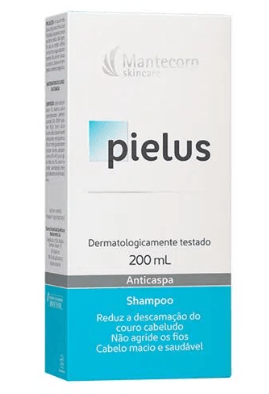 Pielus Shampoo Anticaspa Mantecorp- 200ml - Drogarias Tamoio