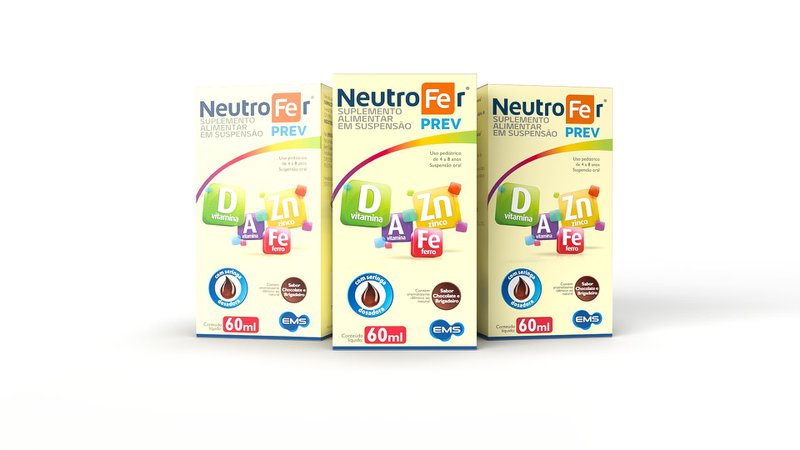 Neutrofer Prev EMS 60ml | Suplemento Infantil Ferro, Vitaminas A, D e ...