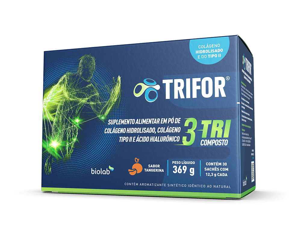 TRIFOR 12,3 g Biolab 30 sachês - Drogasmil