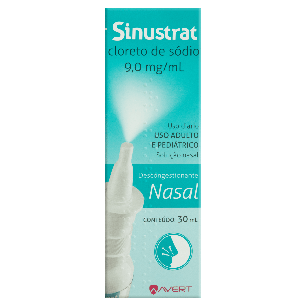 Sinustrat Xylometazolina Avert 9mg/ml 30ml - Descongestionante Nasal ...