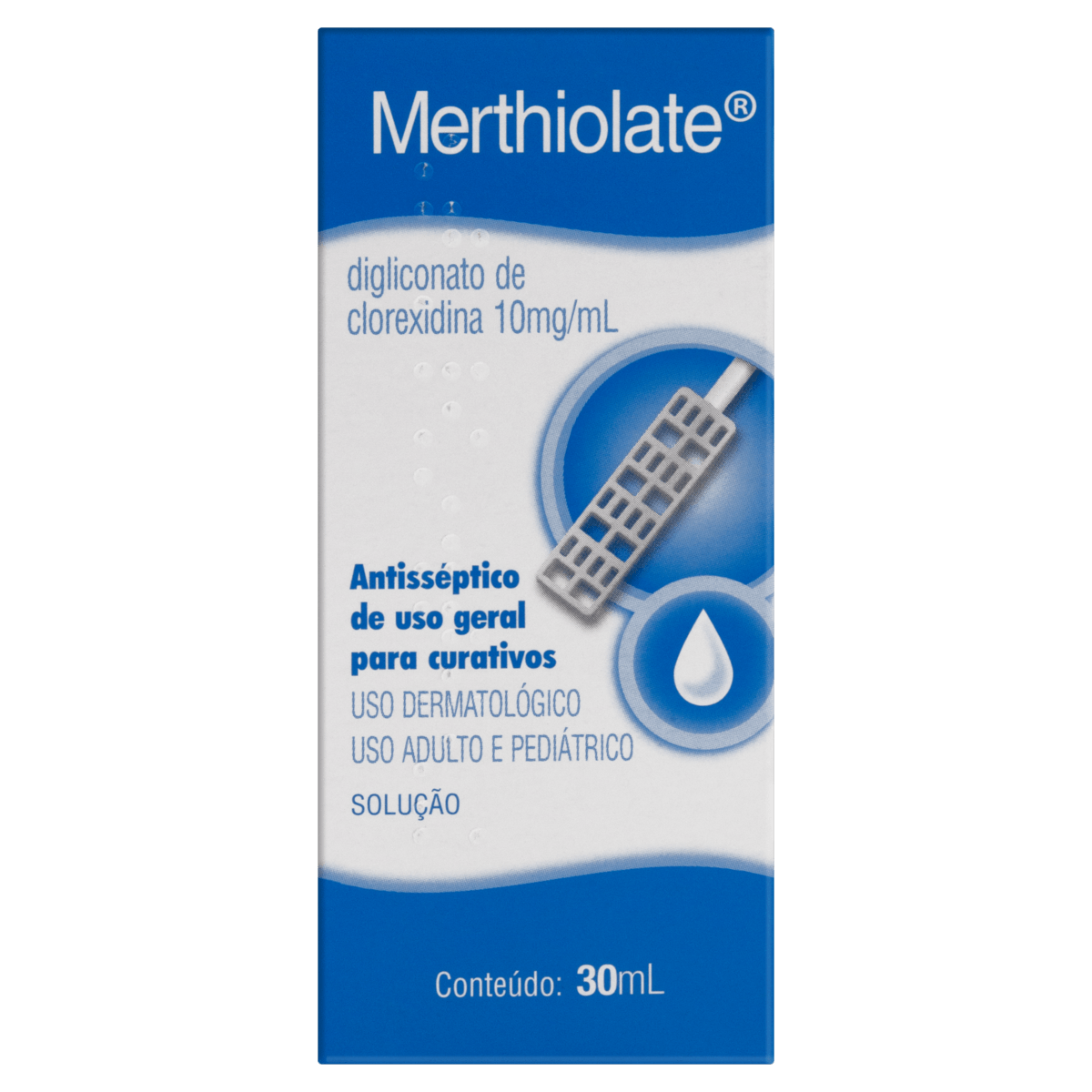 Antisséptico Merthiolate Caixa 30ml - Drogarias Tamoio