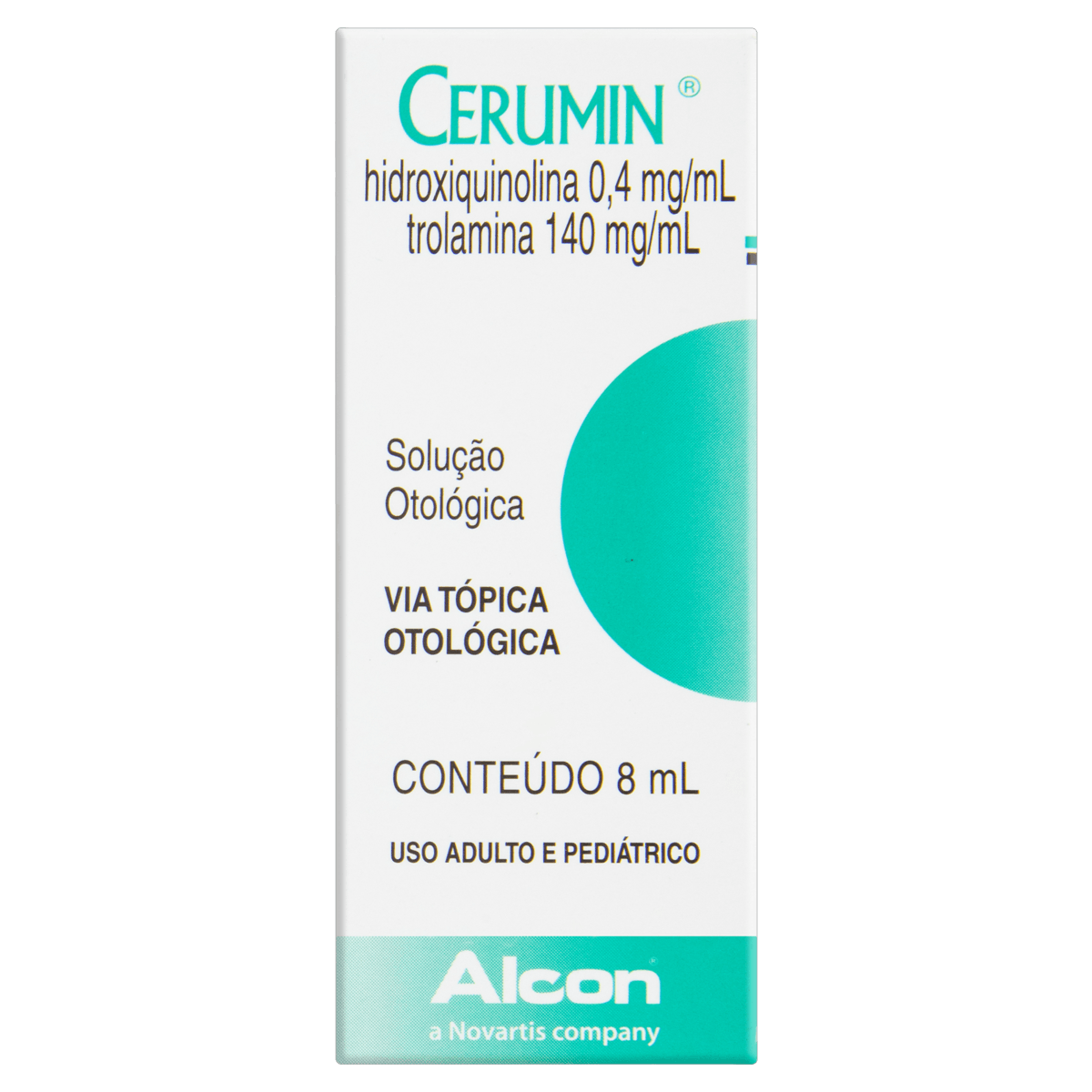 Cerumin 0,4 + 140Mg Solução Oto Gotas 8Ml - Drogaria Rosário