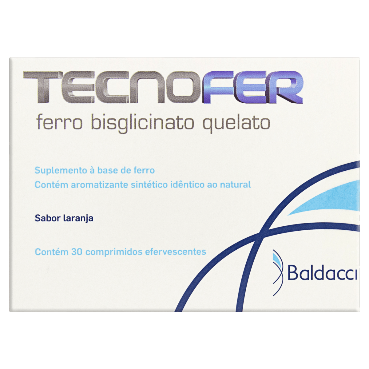 Tecnofer Baldacci Ferro Bisglicinato 14mg Efervescente 30un Laranja ...