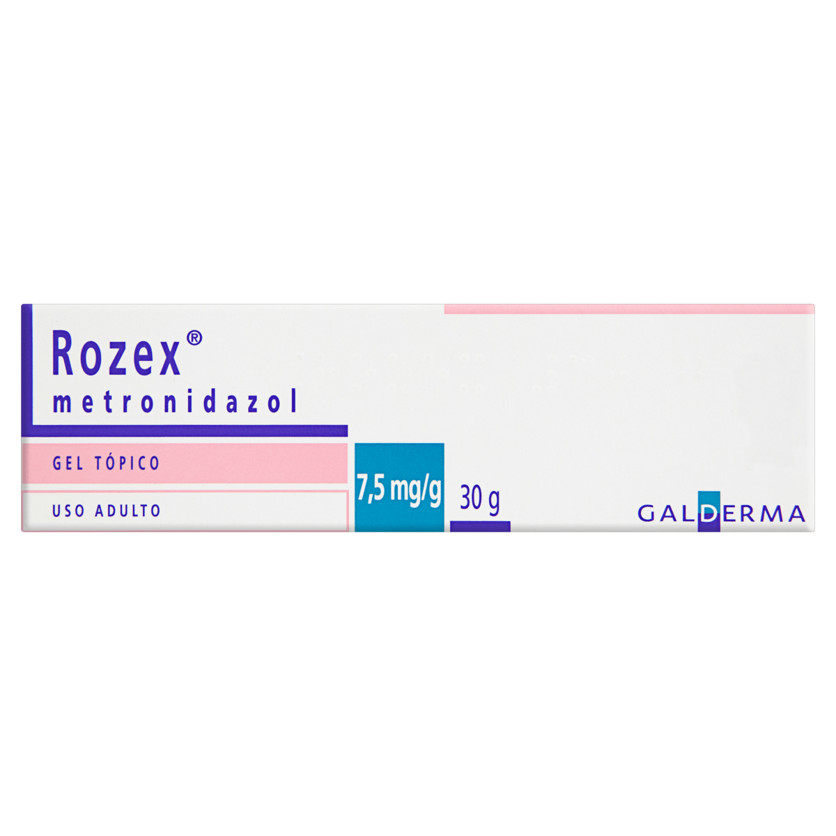 Medicamento Metronidazol 7,5mg/g Gel Galderma 30g - Drogasmil