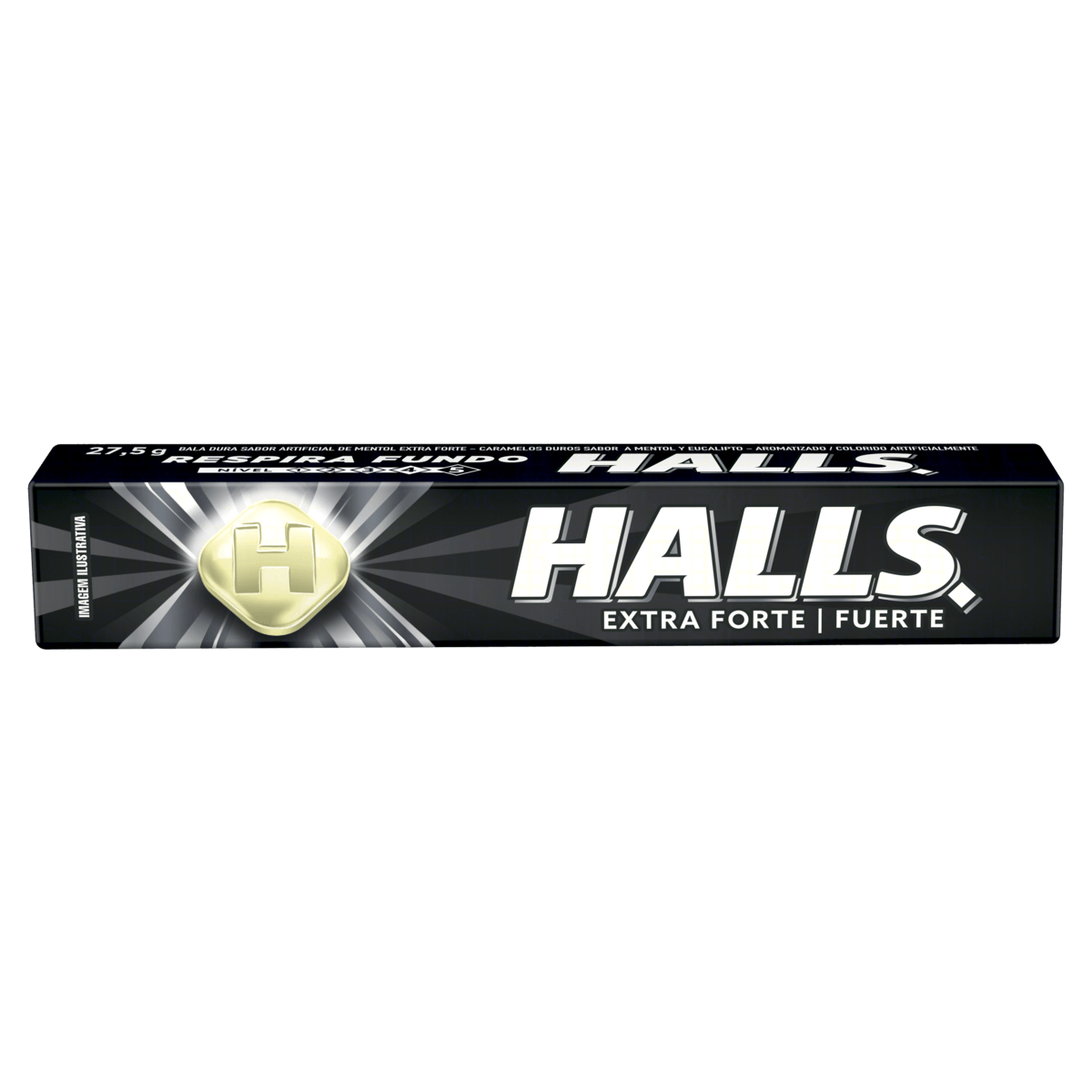 Bala Halls Extra Forte 27,5G - Halls - Drogarias Tamoio