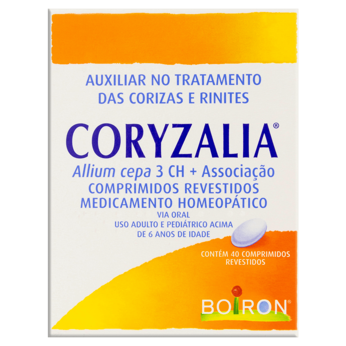 Coryzalia 40 Comprimidos Homeopáticos para Rinite e Resfriado ...