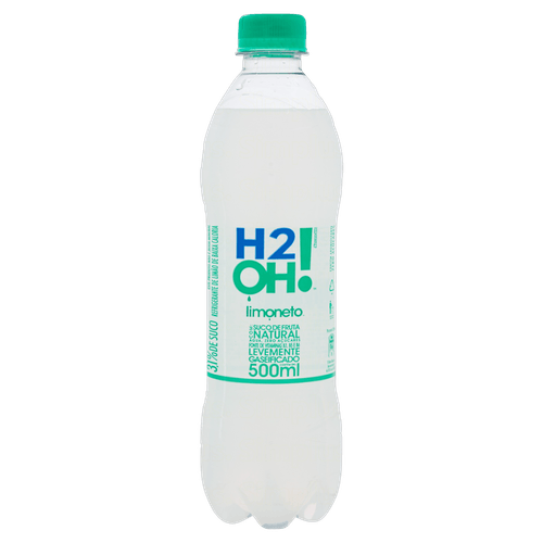 Refrigerante H2Oh Limão Com Gas Pet 500Ml - H2O Evolution - Drogarias ...