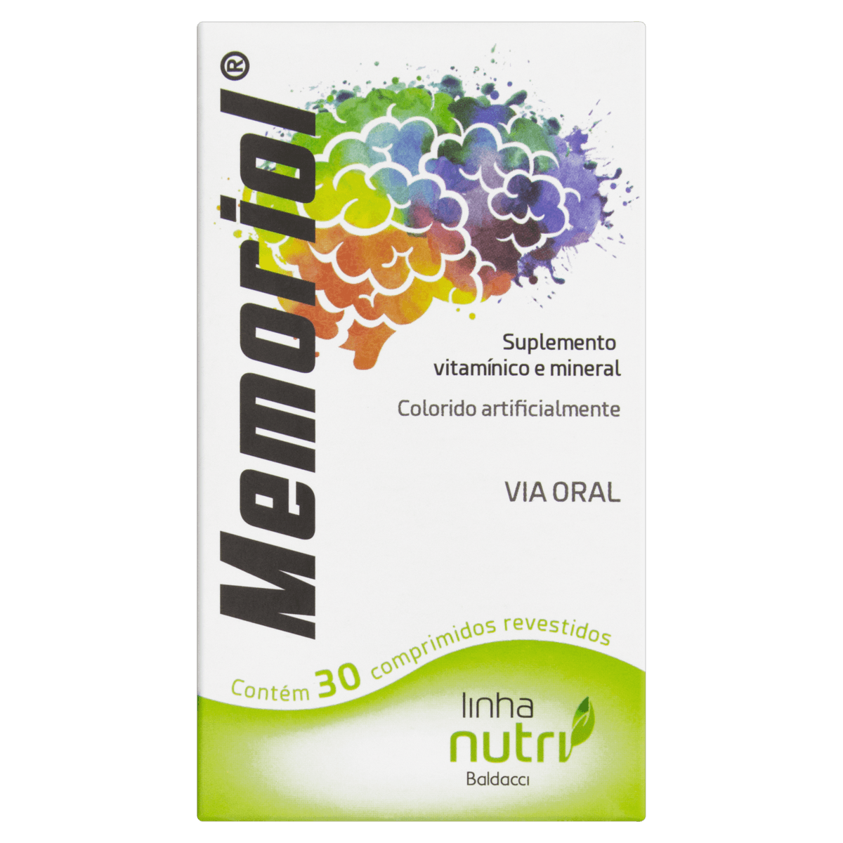 Memoriol Baldacci 30 Drágeas – Suplemento para Memória e Foco - Drogasmil