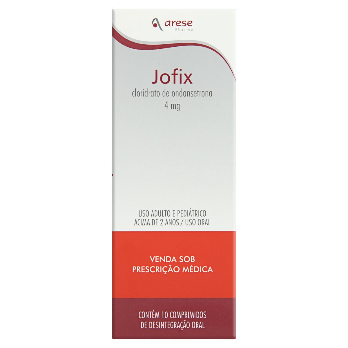 Medicamento Cloridrato de Ondansetrona 4mg Arese 10 Comprimidos ...