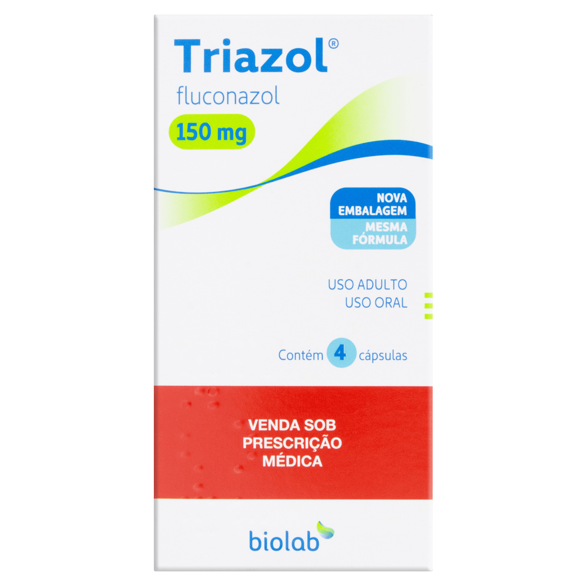 Triazol 150mg 4 Cápsulas - Drogasmil