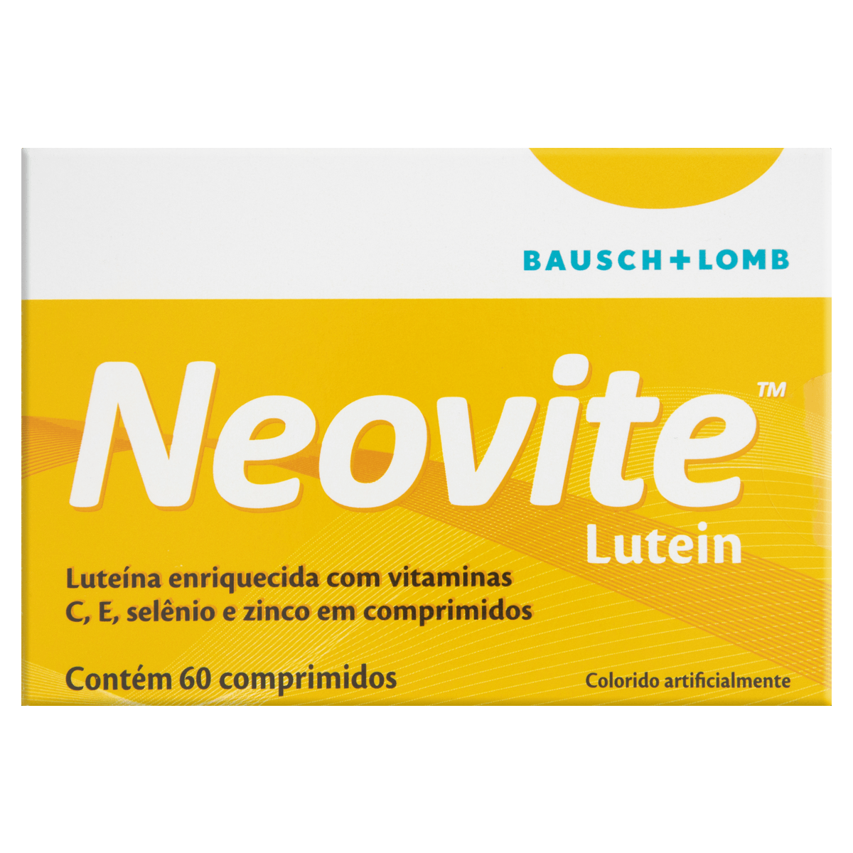 Neovite Lutein Bausch + Lomb – Suplemento para Saúde Ocular 60 cápsulas ...