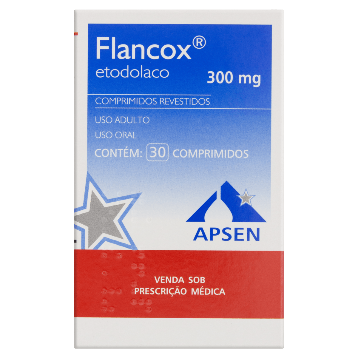 Flancox 300mg 30 Comprimidos - Drogarias Tamoio