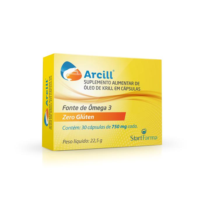 Arcill 750mg Startfarma | Suplemento de Argila para Saúde Intestinal ...