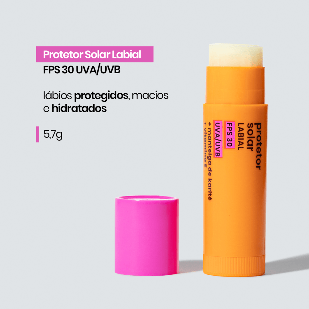 Protetor Solar Labial Sallve FPS 30 - 5,7g - Drogarias Tamoio