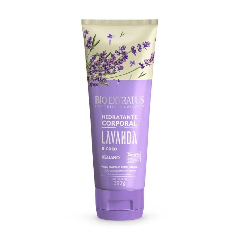 Hidratante Corporal Lavanda e Coco Bio Extratus - 200g - Drogaria Rosário