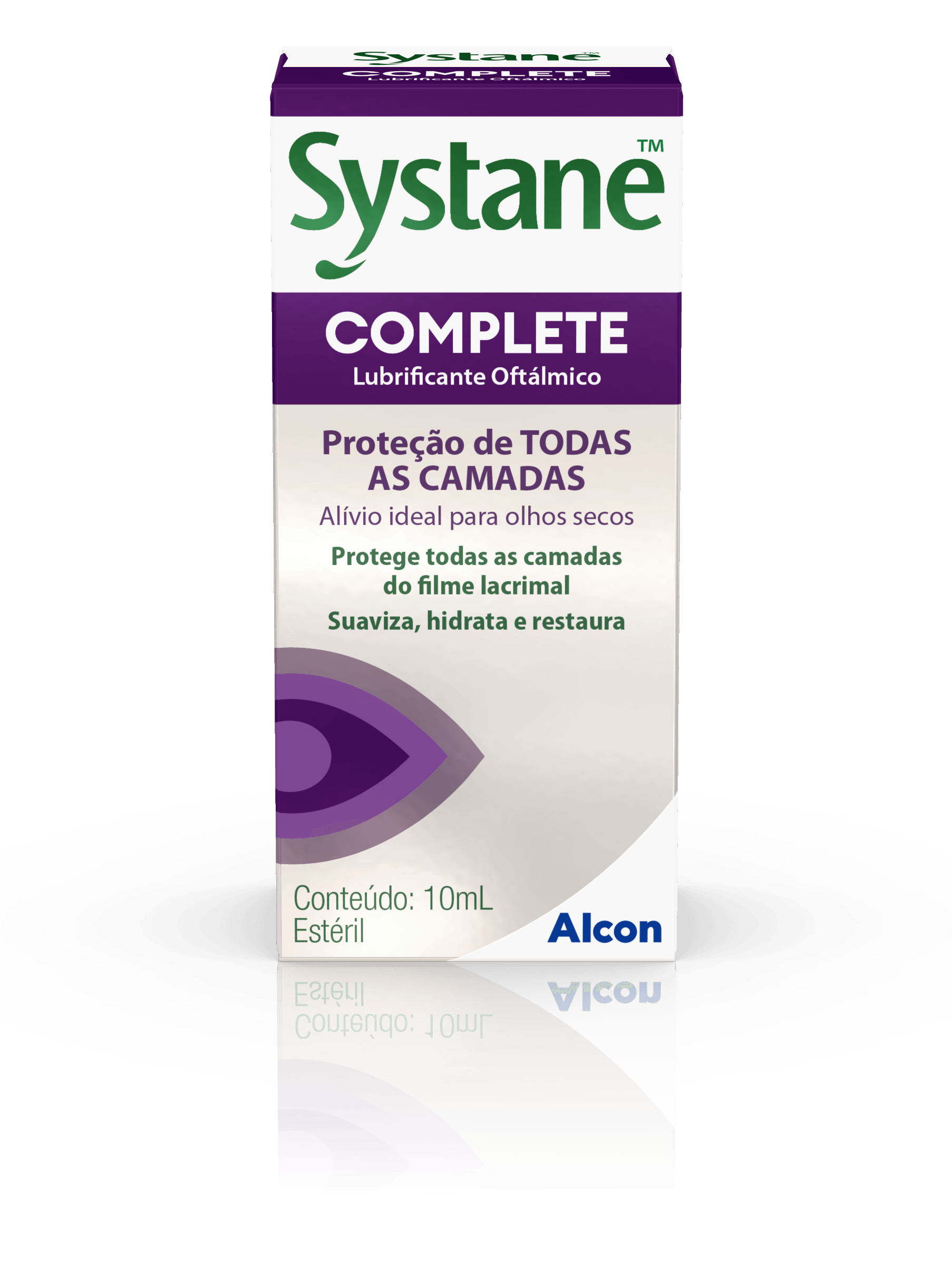 Lubrificante Oftálmico Systane Complete Alcon 10ml - Alívio Olho Seco ...