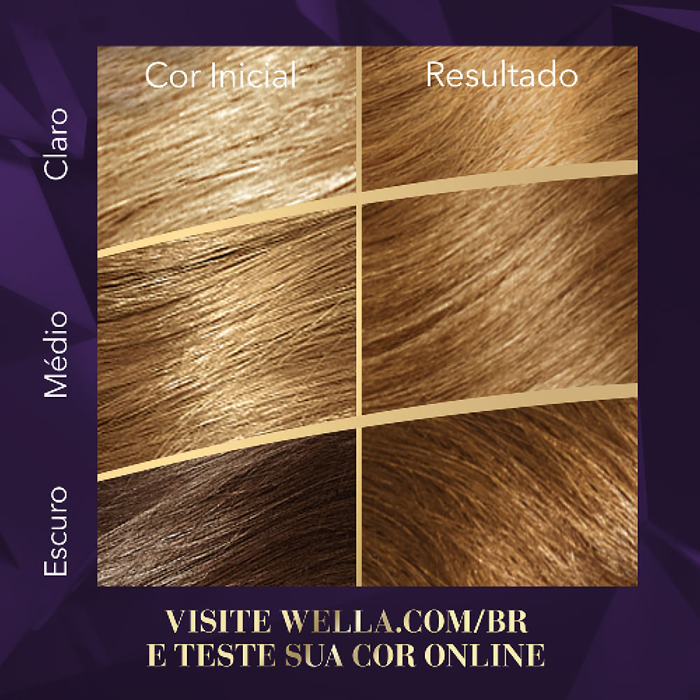 Tintura Koleston Wella 73 Louro Avelã - FARMALIFE