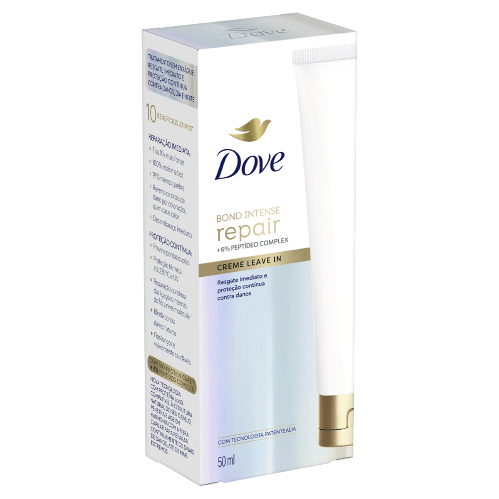 Leave-In Creme Dove Bond Intense Repair - 50ml - FARMALIFE