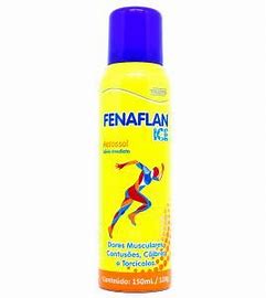 Spray Analgésico Fenaflan Ice 150ml - Alívio Rápido - FARMALIFE
