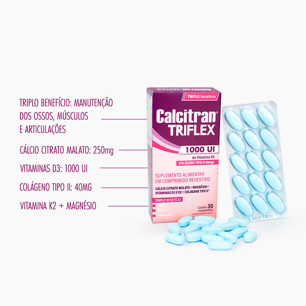 CALCITRAN TRIFLEX 30CPR - FARMALIFE