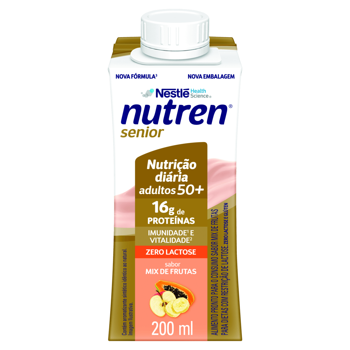 Complemento Alimentar Mix Frutas 200ml Nutren Senior Nestlé - Drogaria ...