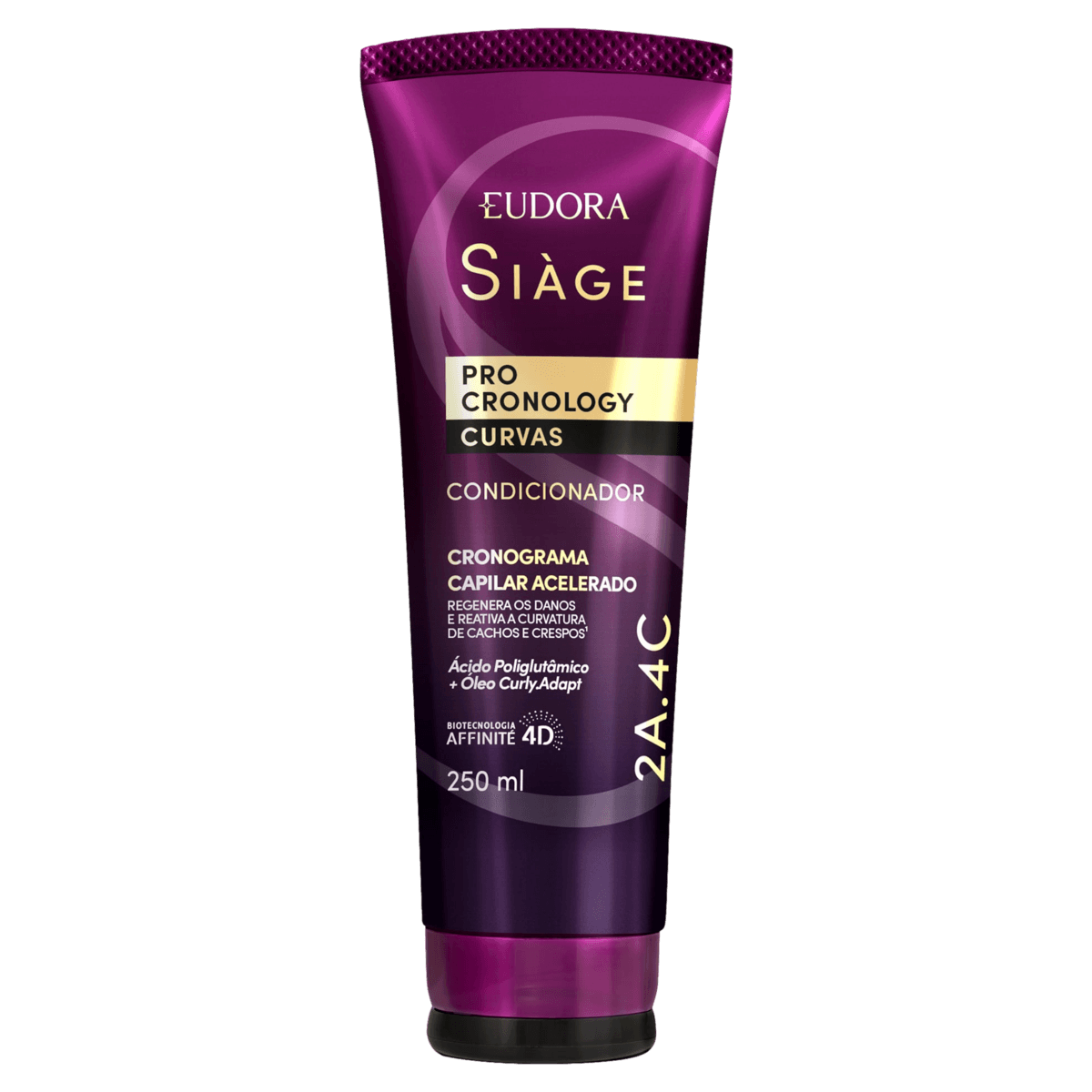 Condicionador Eudora Siàge Pro Cronology Curvas - 250ml - Drogarias Tamoio
