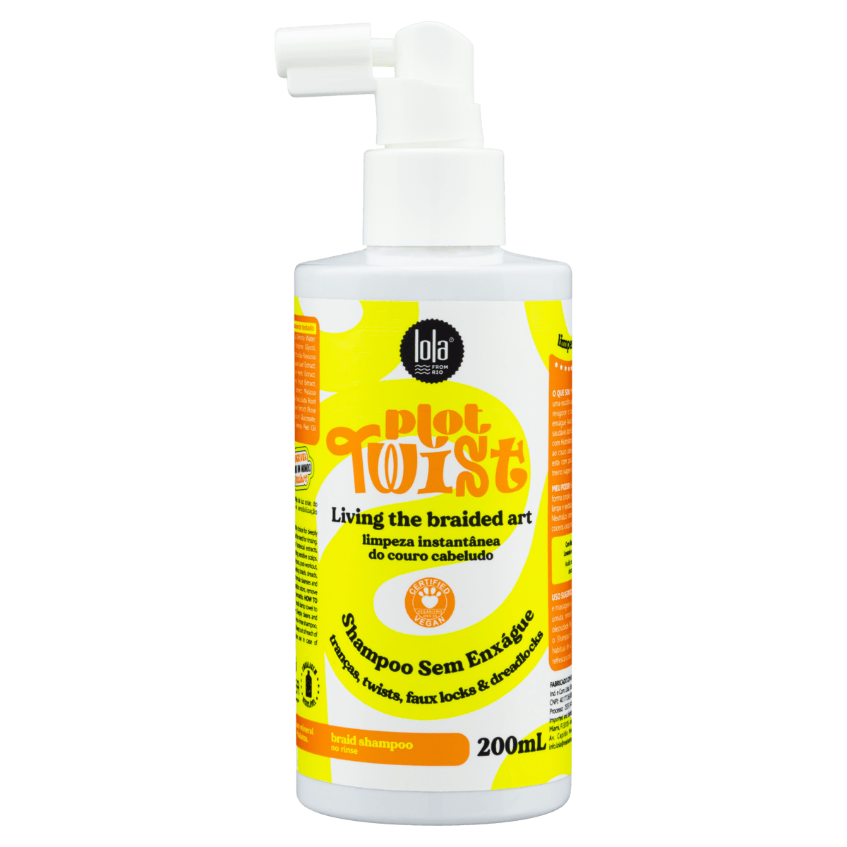 Shampoo Lola from Rio Plot Twist - 200ml - Drogarias Tamoio