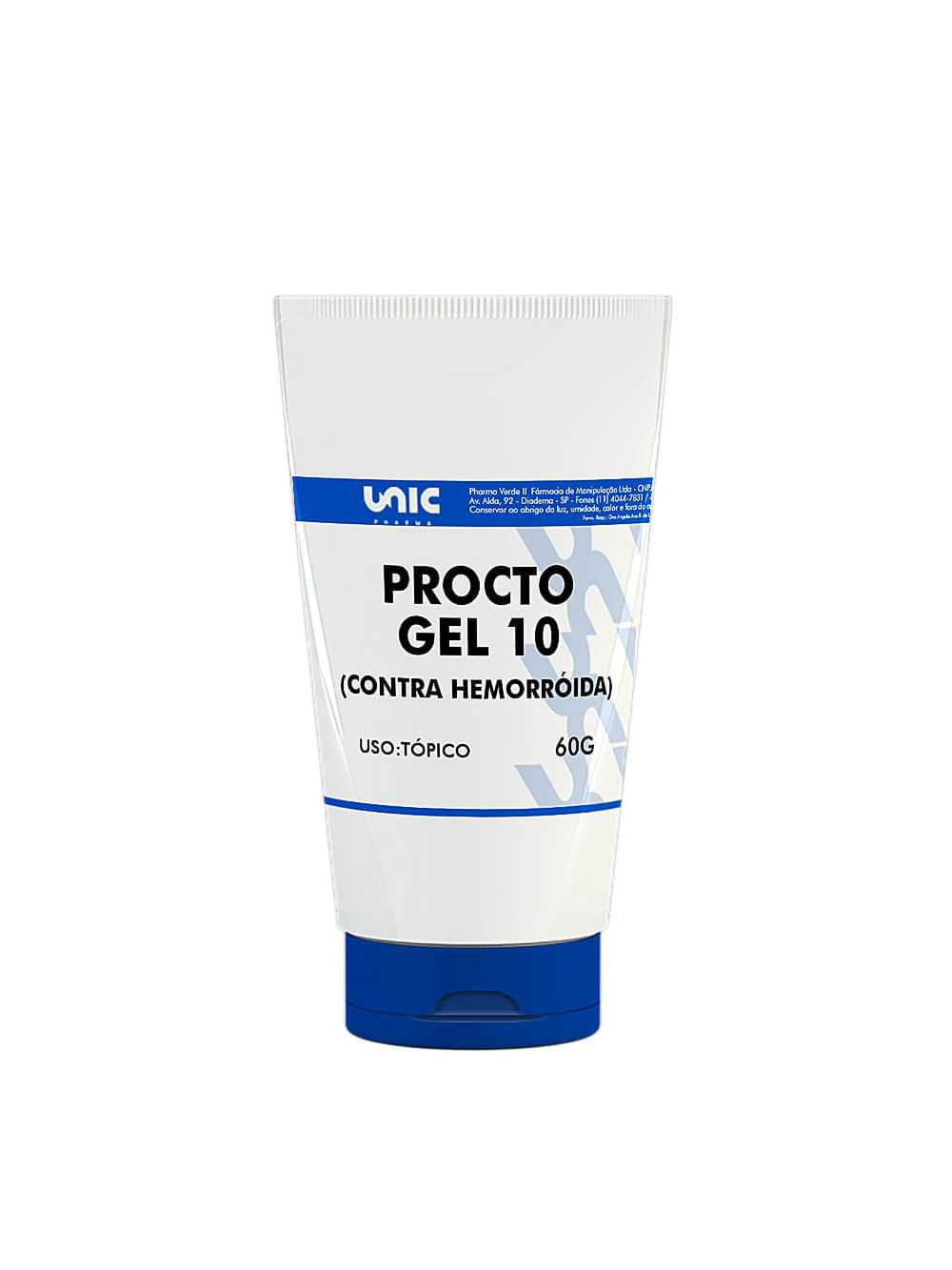 Procto Gel 10 Pomada 60g – Tratamento Eficaz para Hemorroidas - Drogasmil