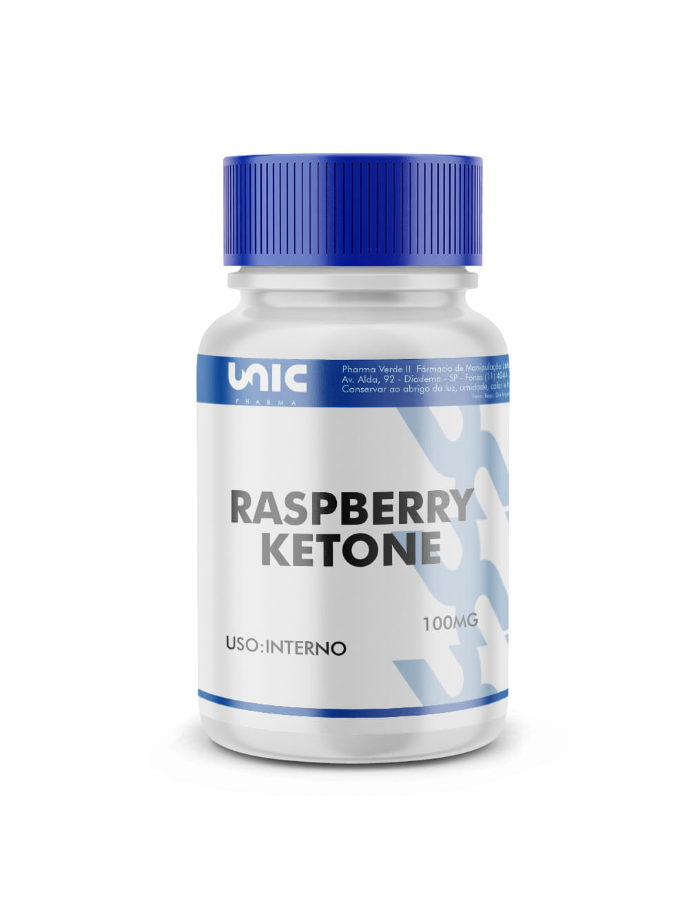 Unic Pharma Raspberry Ketone 100mg 60 cápsulas Termogênico Natural ...