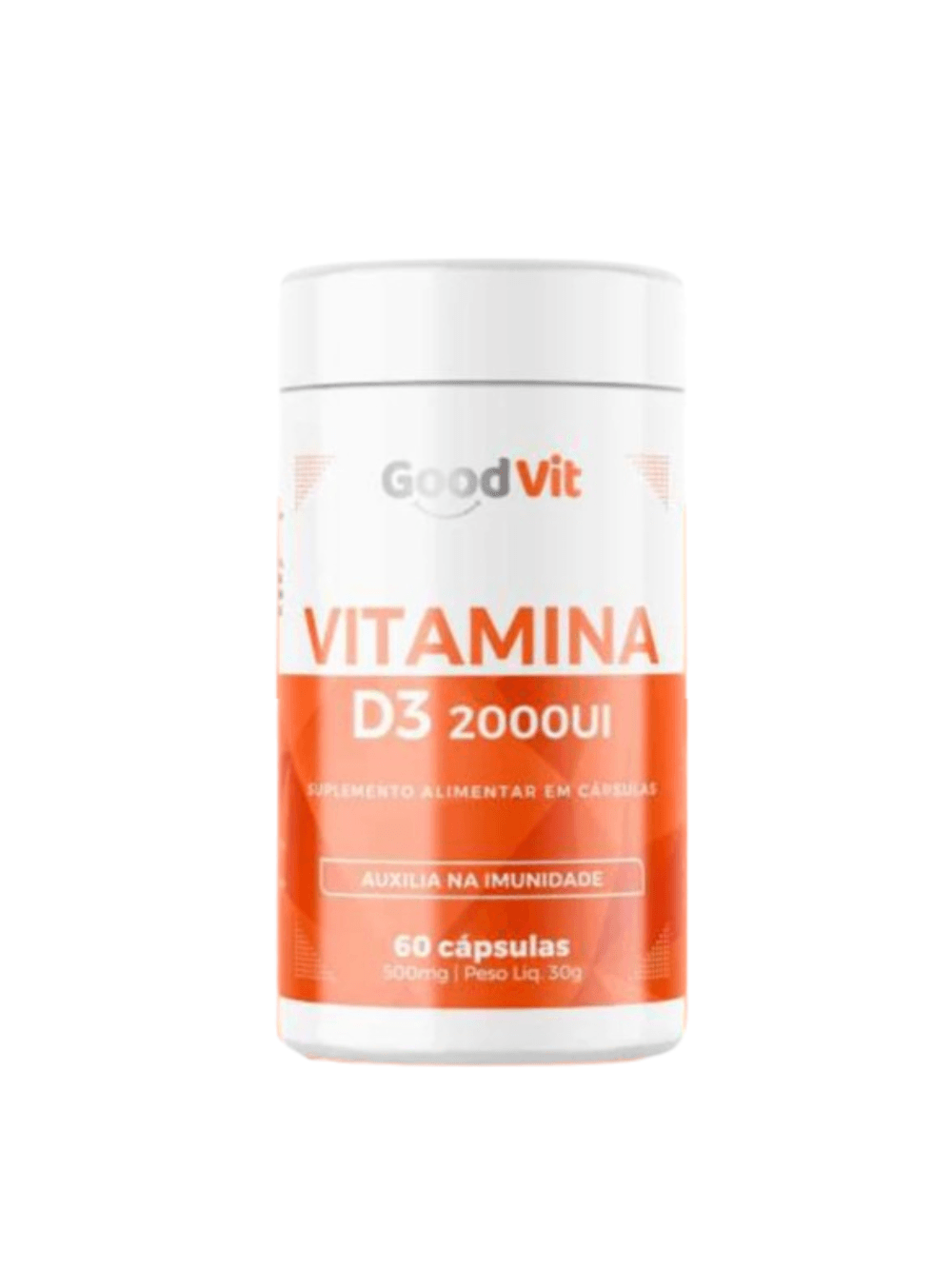 Vitamina D3 2000UI 60 Cápsulas Good Vit - Drogaria Rosário