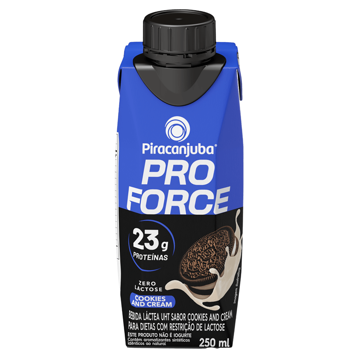 Bebida Láctea Cookies and Cream 250ml Piracanjuba ProForce - FARMALIFE