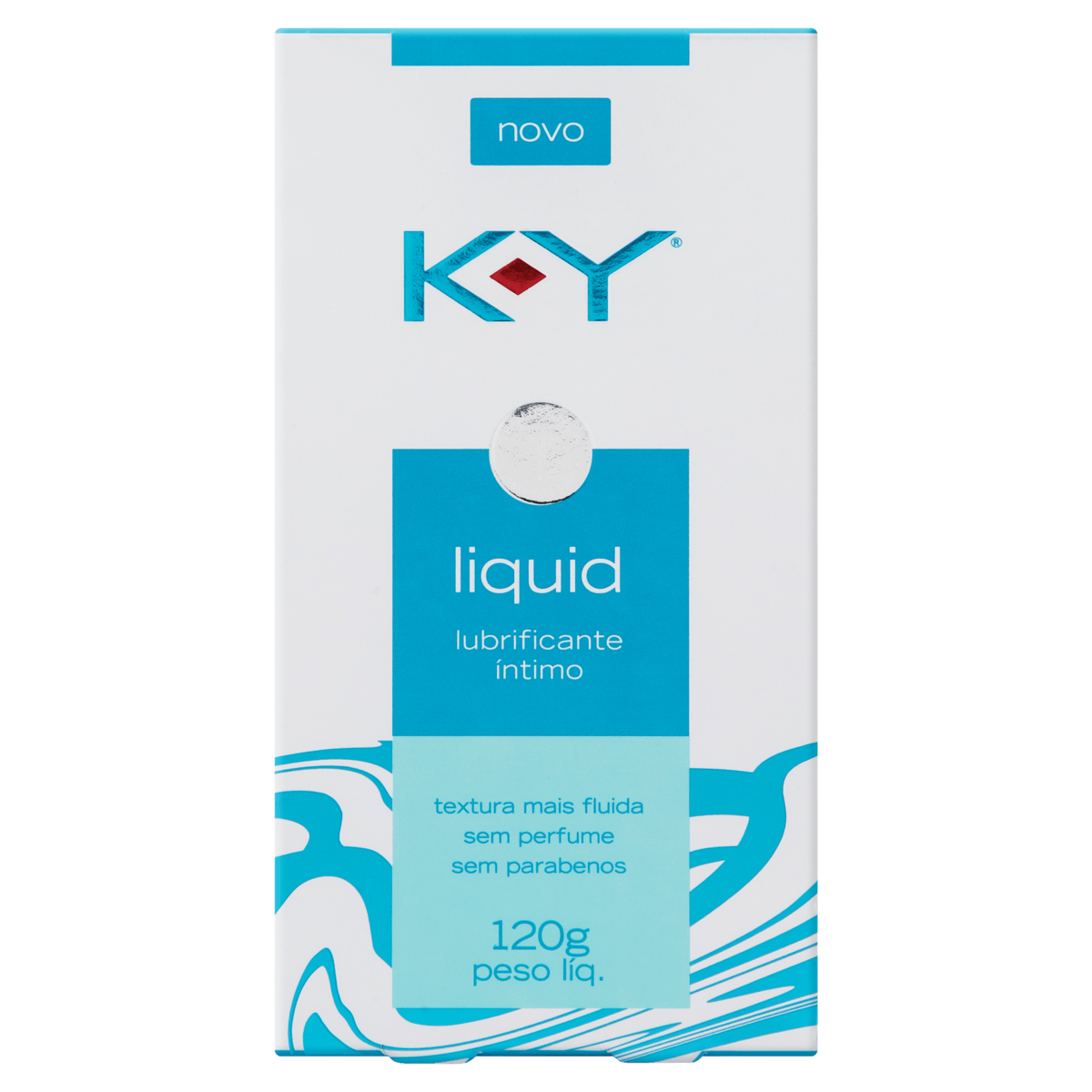 Lubrificante Íntimo sem Perfume K-Y Liquid - 120g - Drogasmil