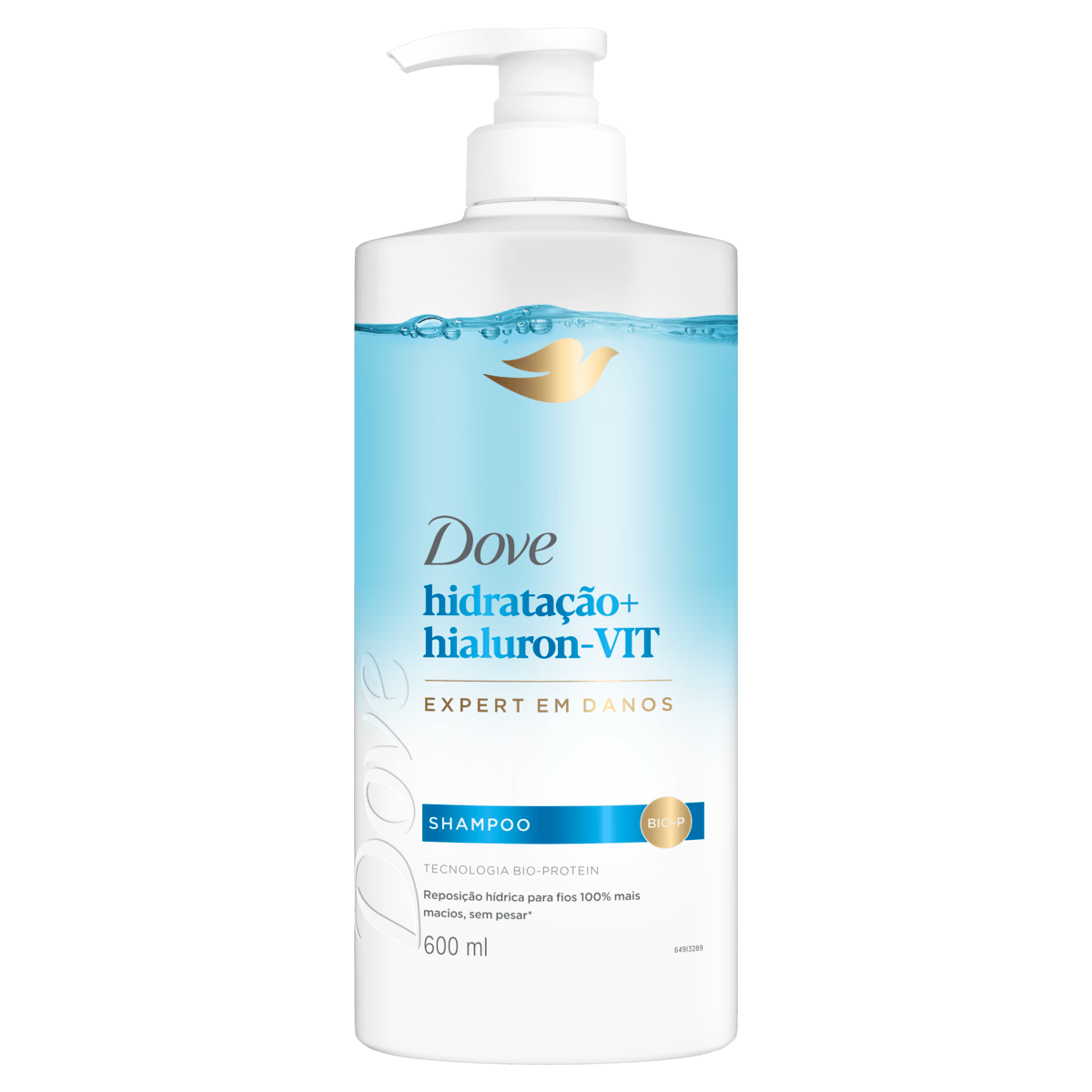 Shampoo Dove Hidratação + Hialuron-VIT - 600ml - Drogaria Rosário