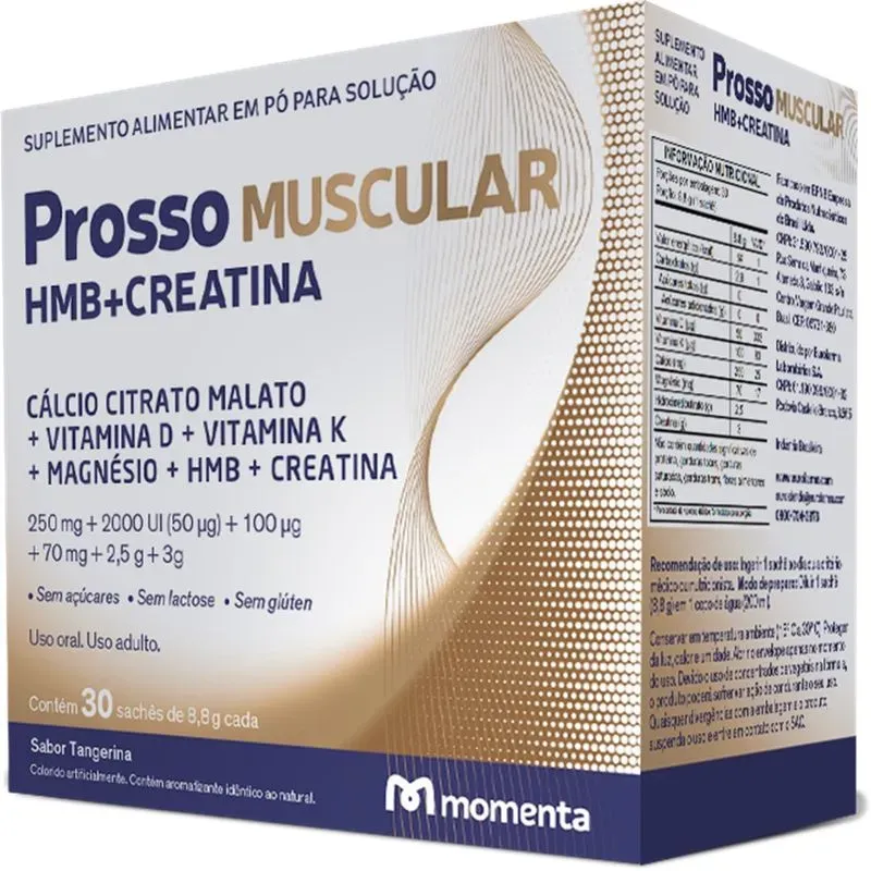 Prosso Muscular Cálcio Citrato Malato 8,8g PROSSO 30 Sachês - Drogarias ...