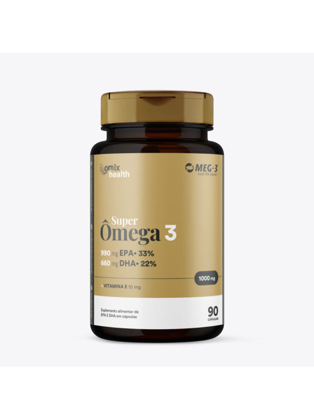 Super Ômega 3 Omix Health 90cáps - Drogasmil